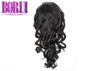 China Brazilian Glueless Full Lace Human Wigs 250% Density Loose Wave No Shedding for sale