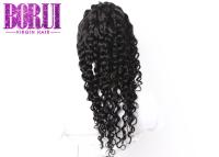 China Full Lace Deep Curly Wig Human Hair Brazilian Human With Baby Hair In HD Lace for sale