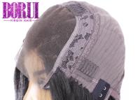 China Untreated Straight Virgin Human Hair Soft And Durable Swiss Lace Closure Wigs for sale
