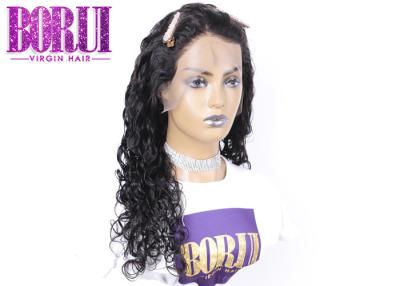 China Dyed Bleach Full Lace Human Wigs Customized Style Average Size Grade 10A for sale