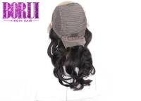 China Pre Plucked Human Lace Front Wigs With Baby Hair , Malaysian Pre Plucked Human Hair Lace Wigs for sale