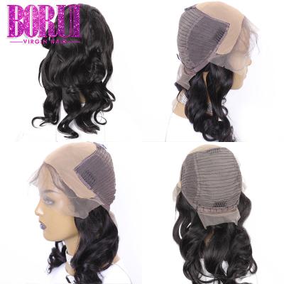 China Glueless Human Hair Lace Front Wigs 5*5 Pre Plucked With Baby Hair Combodian Loose Wave for sale
