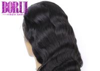 China Brazilian Full Lace Human Wigs Body Wave Wig Pre Plucked 180% Full Density for sale