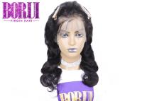 China Brazilian Full Lace Human Wigs Body Wave Wig Pre Plucked 180% Full Density for sale