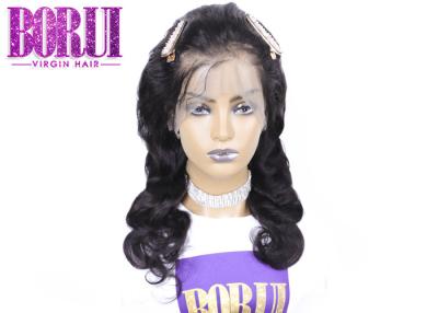 China Brazilian Full Lace Human Wigs Body Wave Wig Pre Plucked 180% Full Density for sale