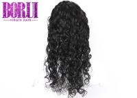China Natural Wave Full Lace Human Wigs Hairline Brazilian Swiss Lace Soft Smooth for sale