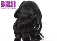 China 180% Density Women Lace Front Wigs Human Hair Loose Deep Wave Glueless Swiss Black Women for sale