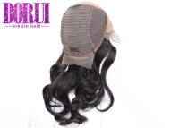 China Combodian Human Hair Lace Front Wigs Unprocessed Cuticle Aligned 12a Loose Wave for sale
