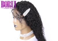 China Malaysian Virgin Full Lace Human Hair Wig , Pre Plucked Human Hair Full Lace Wigs Full End Water Wave for sale