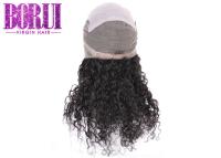 China Brazilian Water Wave Full Lace Wig , Unprocessed Human Hair Wig For Women for sale