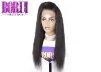 China Glueless Silk Base Full Lace Human Wigs Natural Black Light Yaki Straight Wig For Women for sale
