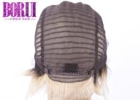 China Human Hair Colored Bob Wigs 613 Blonde Short Pixie Cut Wig Peruvian Fashion for sale