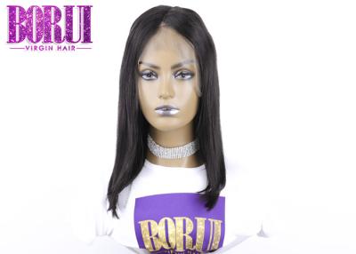 China 150% Brazilian Virgin Custom Lace Wigs Dyed Lace Front Wigs Pre Plucked Bleached Knots for sale