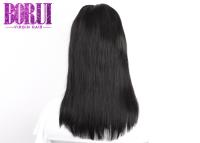 China 13*6 Straight Bob Wig , Brazilian Glueless Human Hair Wigs Lace Wig With Bleach Knots for sale