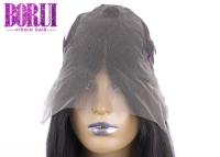 China 13*6 Straight Bob Wig , Brazilian Glueless Human Hair Wigs Lace Wig With Bleach Knots for sale