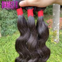 China Double Drawn Virgin Peruvian Human Hair 100% Unprocessed Any Texture Available for sale