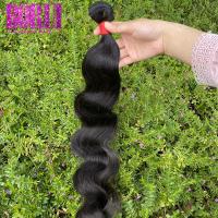 China Double Drawn Virgin Peruvian Human Hair 100% Unprocessed Any Texture Available for sale
