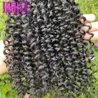 China Soft  Virgin Peruvian Human Hair Jerry Curly Hair Extension Peruvian Kinky Hair Bundle for sale