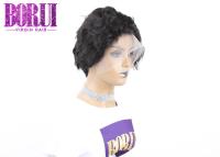 China Short Glueless Frontal Wigs Human Hair , 13*6 Lace Front Pixie Cut Wig In HD Lace for sale