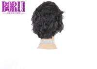 China Short Glueless Frontal Wigs Human Hair , 13*6 Lace Front Pixie Cut Wig In HD Lace for sale