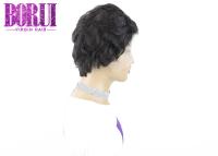 China Short Glueless Frontal Wigs Human Hair , 13*6 Lace Front Pixie Cut Wig In HD Lace for sale
