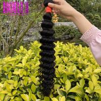 China Deep Wave Peruvian Virgin Peruvian Human Hair No Shedding No Tangle Natural Color for sale