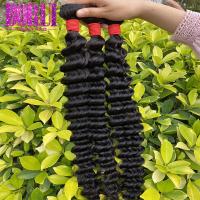 China 100% Unprocessed Cuticle Aligned Hair Vendors , Loose Deep Wave Peruvian Hair for sale