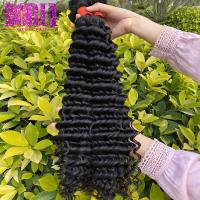 China 100% Unprocessed Cuticle Aligned Hair Vendors , Loose Deep Wave Peruvian Hair for sale