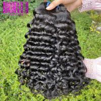 China No Tangle Human Hair Weave Bundles Peruvian Virgin Water Wave Bundles Smooth for sale