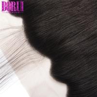 China Pre Plucked 13x6 Virgin Human Hair , Transparent  Lace Frontal With Baby Hair for sale