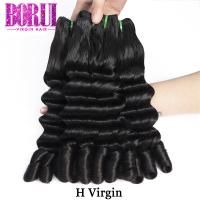 China Peruvian Egg Curl Double Drawn Human Hair For Black Women 8