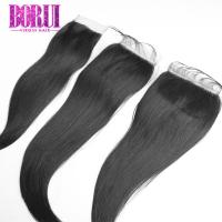 China Natural Hairline Human Hair Lace Closure Preplucked Virgin Straight Style 5x5 6x6 for sale