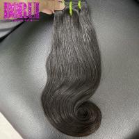 China Straight Double Drawn Weft Hair Extensions Hook Curly Funmi Flat Bone Soft Smooth for sale
