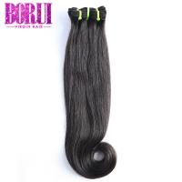 China Straight Double Drawn Weft Hair Extensions Hook Curly Funmi Flat Bone Soft Smooth for sale