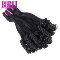China Brazilian Virgin Human Hair , Weft Super Double Drawn Hair Extensions Funmi Rose Curl Bundle for sale