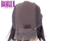 China Glueless Straight Human Hair Lace Front Wigs 13*6 Pixie Wig Natural Color for sale