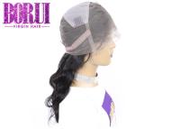 China Brazilian Full Lace Human Wigs Body Wave Wig Pre Plucked 180% Full Density for sale