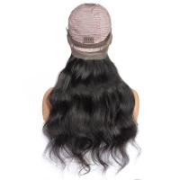 China 10A Grade 360 Lace Frontal Wig Peruvian Human Hair Body Wave Wig Natural Color for sale