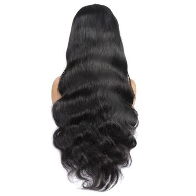 China 360 Swiss Lace Frontals Human Hair , 10A Grade Body Wave Peruvian Human Hair Wig for sale