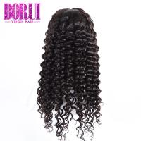 China Brazilian Pre Plucked Cuticle Aligned Hair Deep Wave No Shedding Soft Shiny for sale