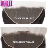 China Brazilian Unprocessed Virgin Hair , HD Body 13x4 Wave Lace Frontal Smooth for sale