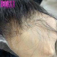 China 13x4 HD Lace Closure With Baby Hair No Tangling Customized Styles Eco Friendly for sale