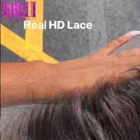 China Smooth Straight Wave Hair , Malaysian Lace Frontal Unprocessed 13x4 Soft for sale