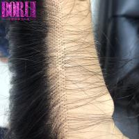 China Malaysian Body Wave Straight Hair Unprocessed Natural Color 13x4 HD No Shedding for sale
