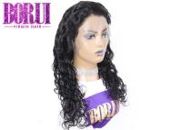 China Double Weft Natural Wave 350g Full Lace Human Wigs for sale