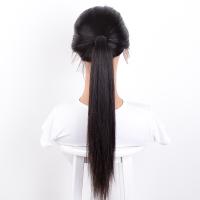 China Unprocessed Virgin Human Hair 13X4 Straight 180% Density Lace Frontal Wig for sale
