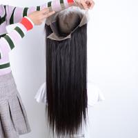 China Unprocessed Virgin Human Hair 13X4 Straight 180% Density Lace Frontal Wig for sale