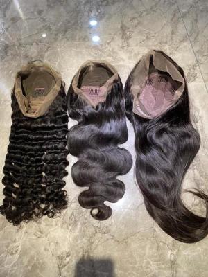 China Pre Plucked 360 Lace Frontal Wig With Baby Hair Peruvian for sale