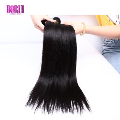 China Soft 100G Straight Virgin Peruvian Human Hair Bundles for sale