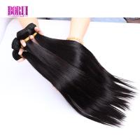 China Soft 100G Straight Virgin Peruvian Human Hair Bundles for sale